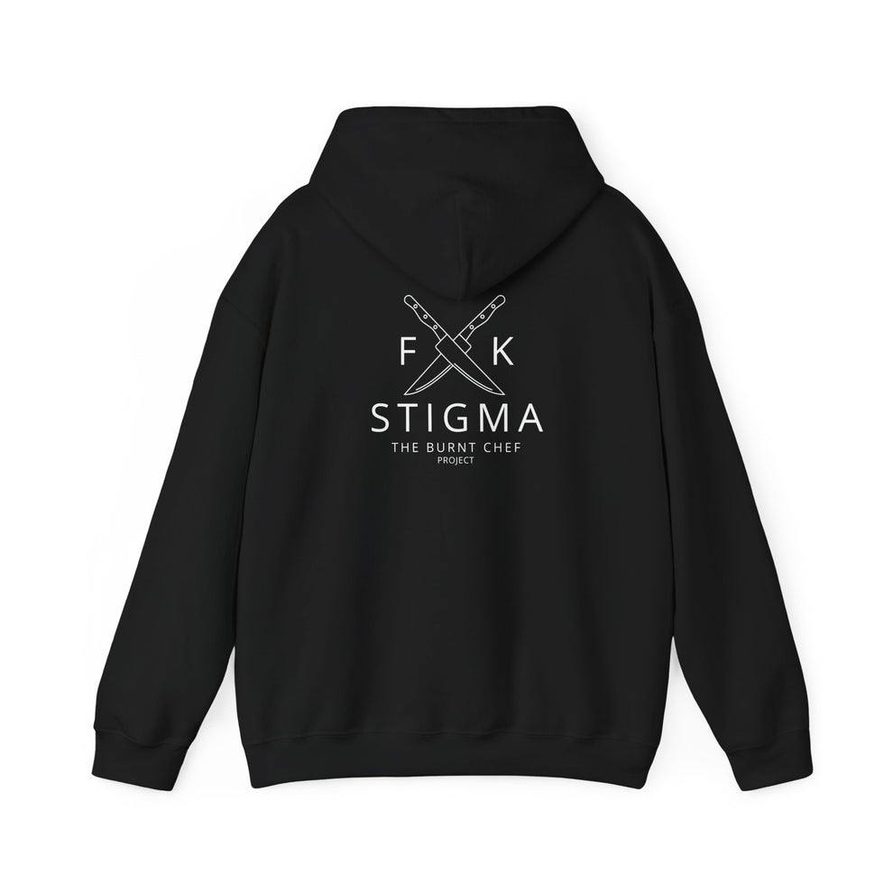 F**k Stigma Hoodie — 'The Burnt Chef' Chef Awareness Hoodie – The Burnt ...